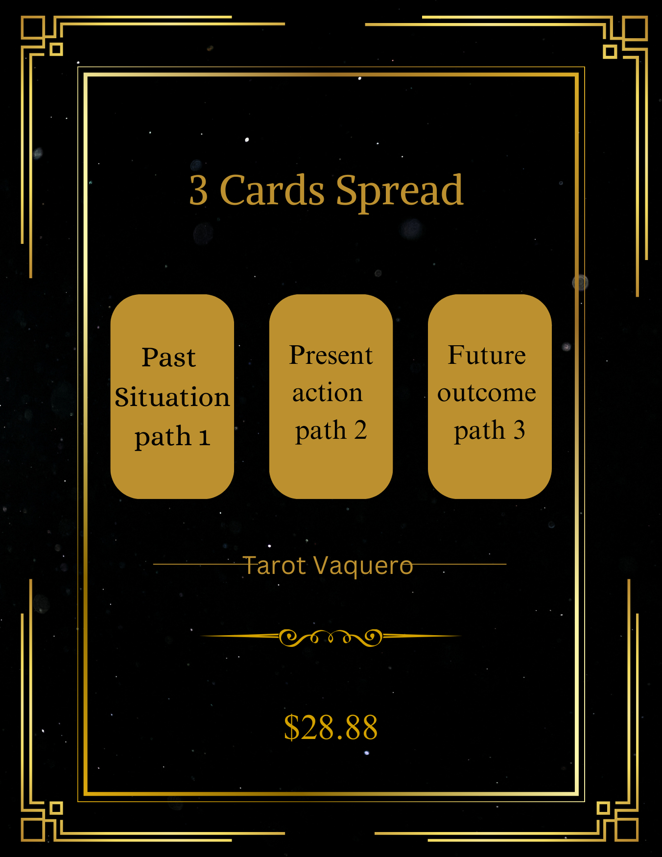 3-Card Spread Tarot Reading – TarotVaquero