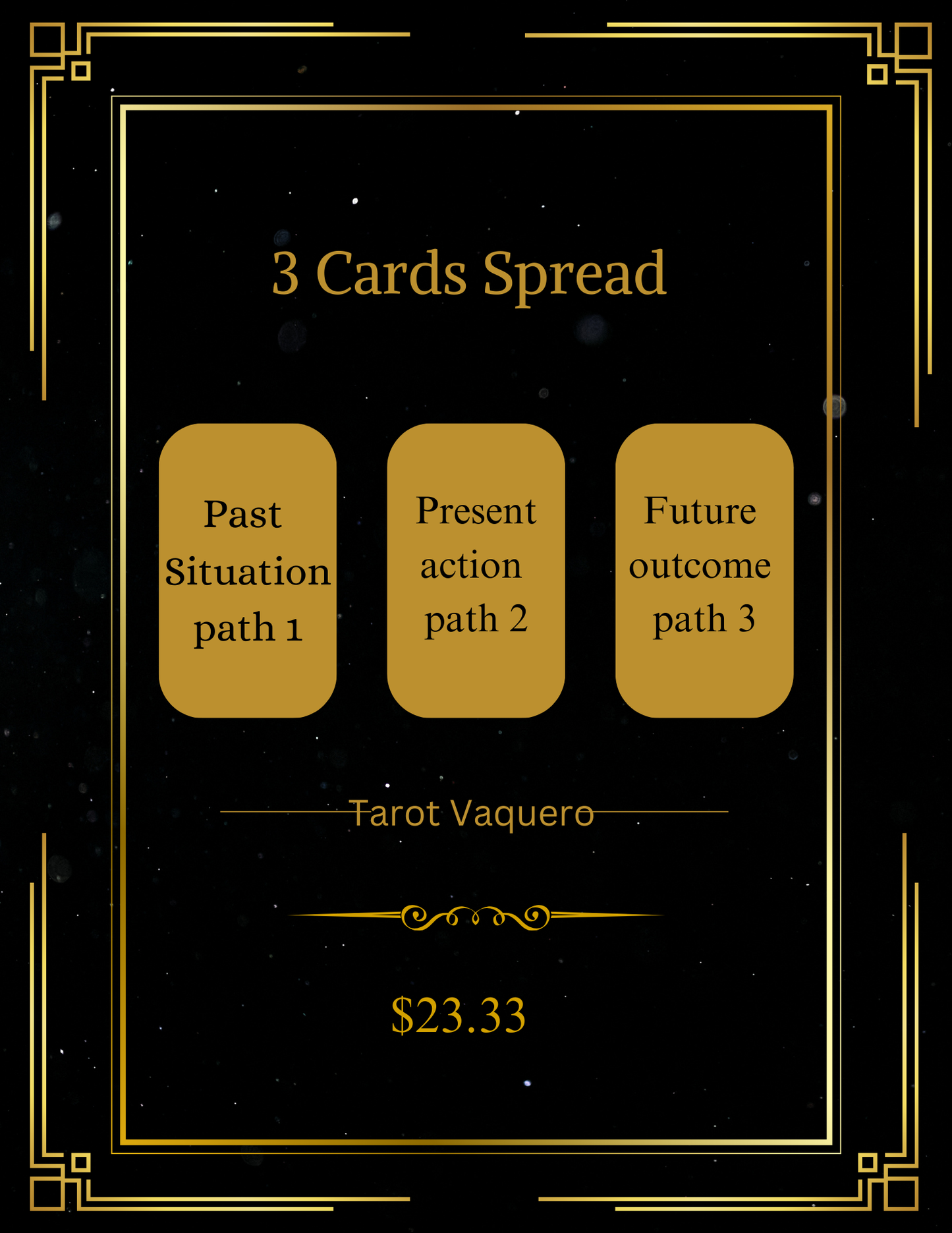 3-Card Spread Tarot Reading – TarotVaquero